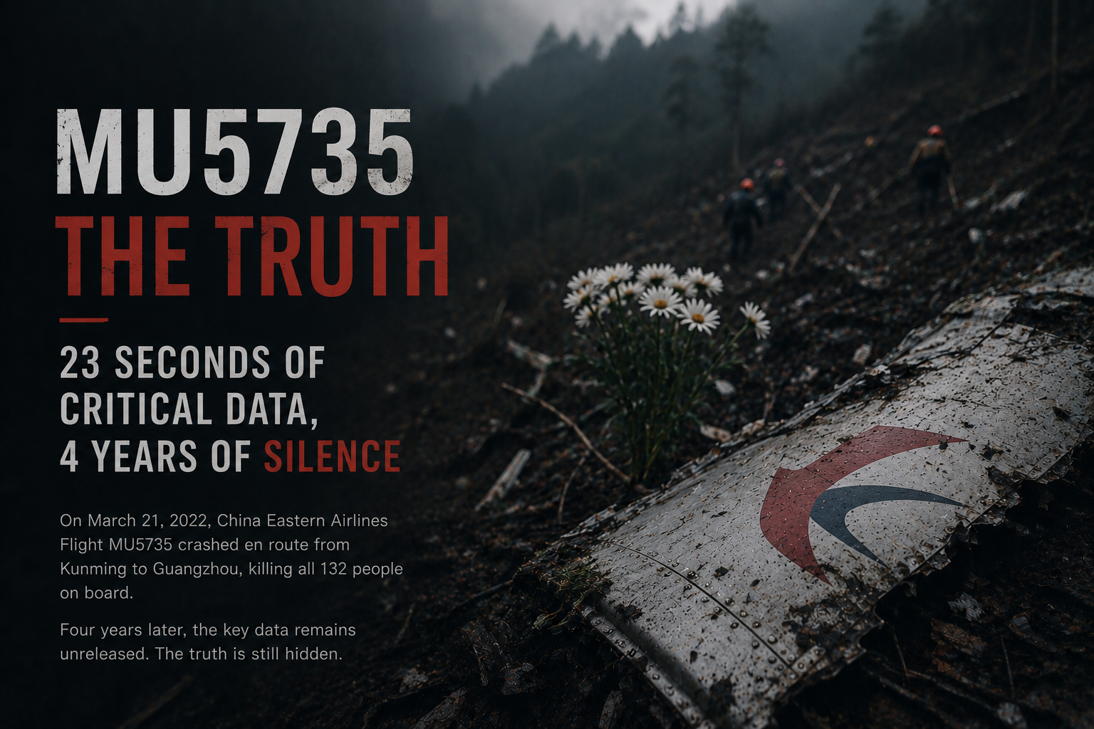 NTSB FOIA Release on MU5735: 23 Seconds of Flight Data, Four Years of ...